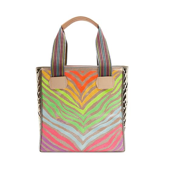 Consuela | Bags | New Consuela Veronica Classic Tote In Veronica Zebra ...